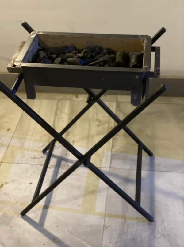 BARBECUE BBQ / SIGRI Grill With Stand 18 TO 48 INCHES | Fiza.pk