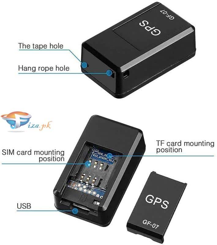 Mini Tracker GPS gf-07 Tracking Device Motorcycle Car Bicycle GPS ...